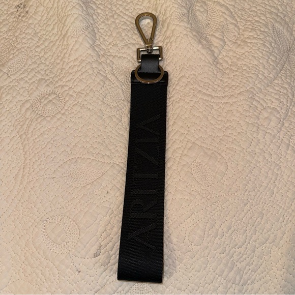 Aritzia | Accessories | Aritzia Always Found Keychain In Black Silver ...